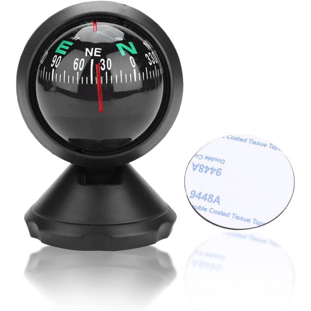 Dash High Precision Auto Adjustable Dashboard Travel Navigation Compass ...