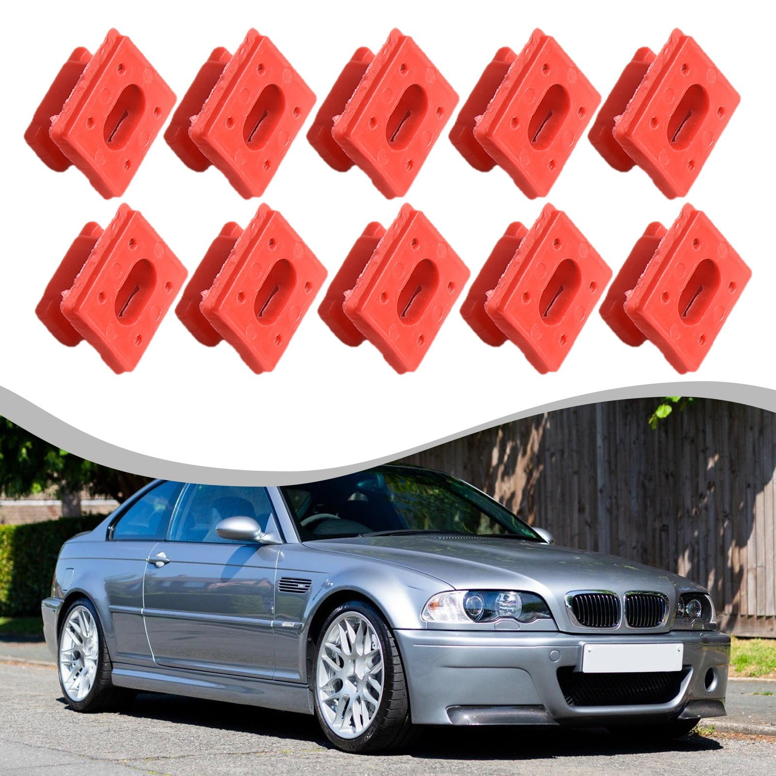Dash Clips Retainer Fitting for E46 E65 E66 323i 328i 323Ci - Walmart.com