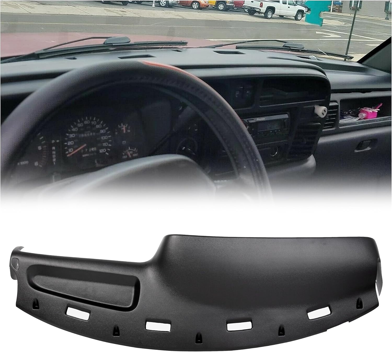 Dash Cover Compatible with 1994-1997 Dodge Ram 1500 2500 3500 Molded ...