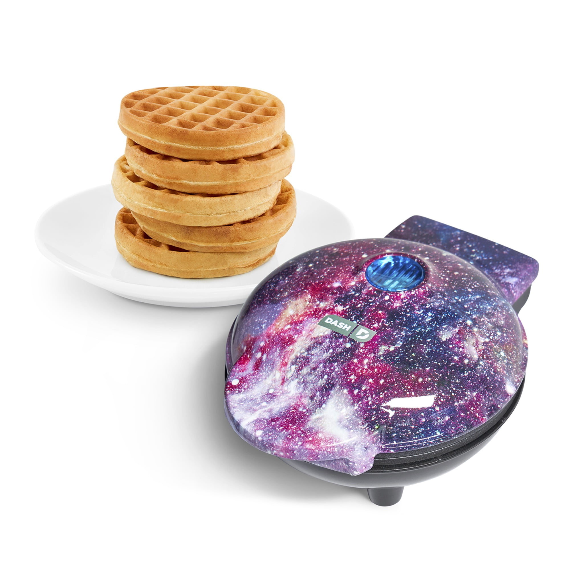 Dash Mini Waffle Maker - 4” Waffle Mold, Nonstick Waffle Iron with ...