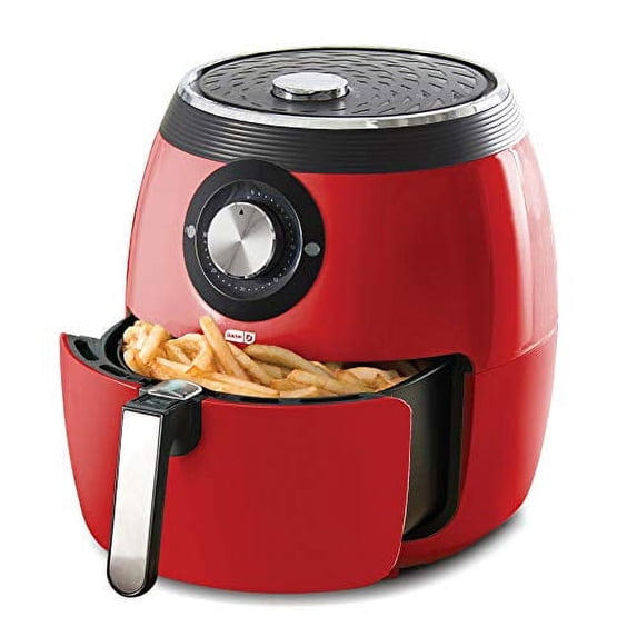 Dash Deluxe Electric Air Fryer + Oven Cooker with Temperature Control ...