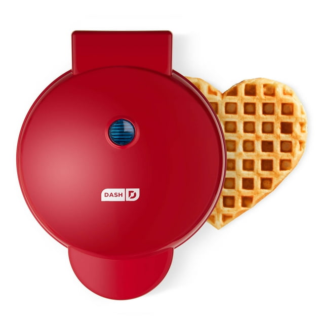 Dash Express Heart Waffle Maker, Red - Walmart.com