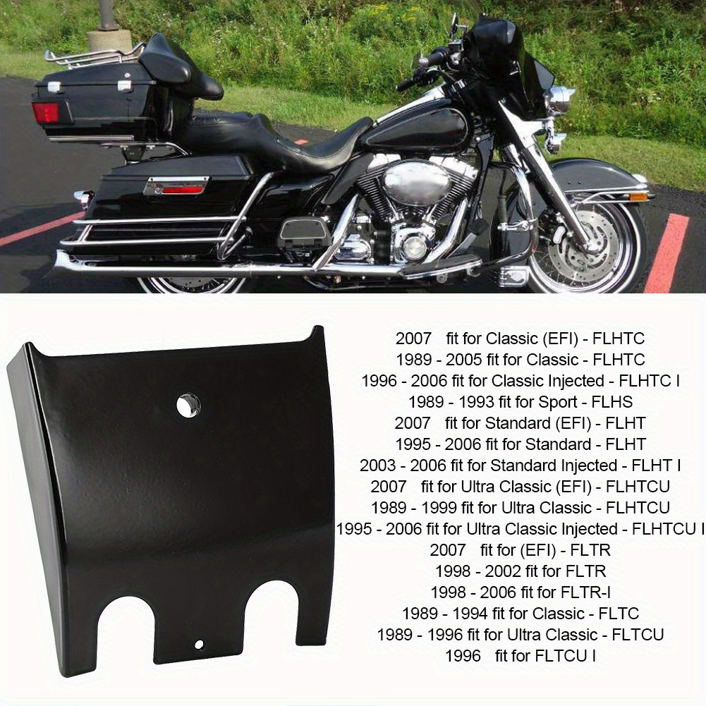 Dash Extension Panel Drag Motorcycle Fuel Tank Cover Fit for FLTR FLTCU ...