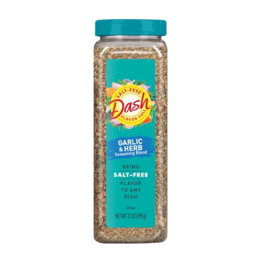 Dash Garlic and Herb Salt Free Seasoning Blend, 21 Ounces, 6 Per Case ...