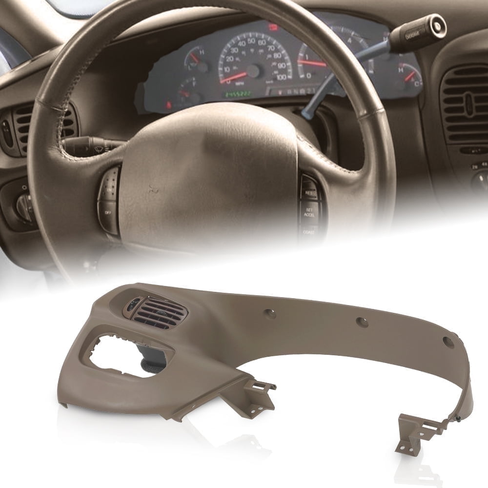 Dash Gauge Front Upper Instrument Cluster Bezel Trim Panel w/ 1 Switch ...