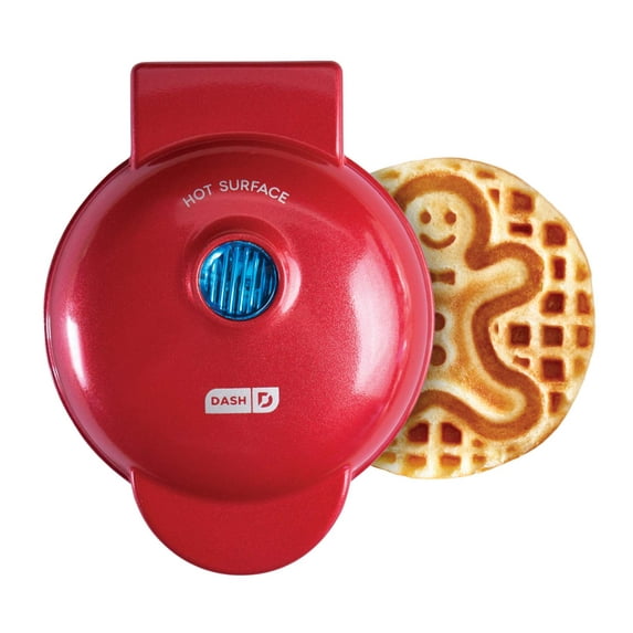 Dash Gingerbread Man Mini Waffle Maker Machine for Kids - Walmart.com
