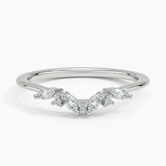 Dash Jewel 2.1 Ct Round Cut Diamond Rings - 14K White Gold Over Rings ...