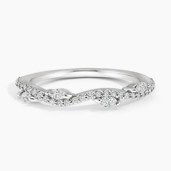 Dash Jewel 1.9 Ct Round Cut Diamond Rings - 14K White Gold Over Rings ...