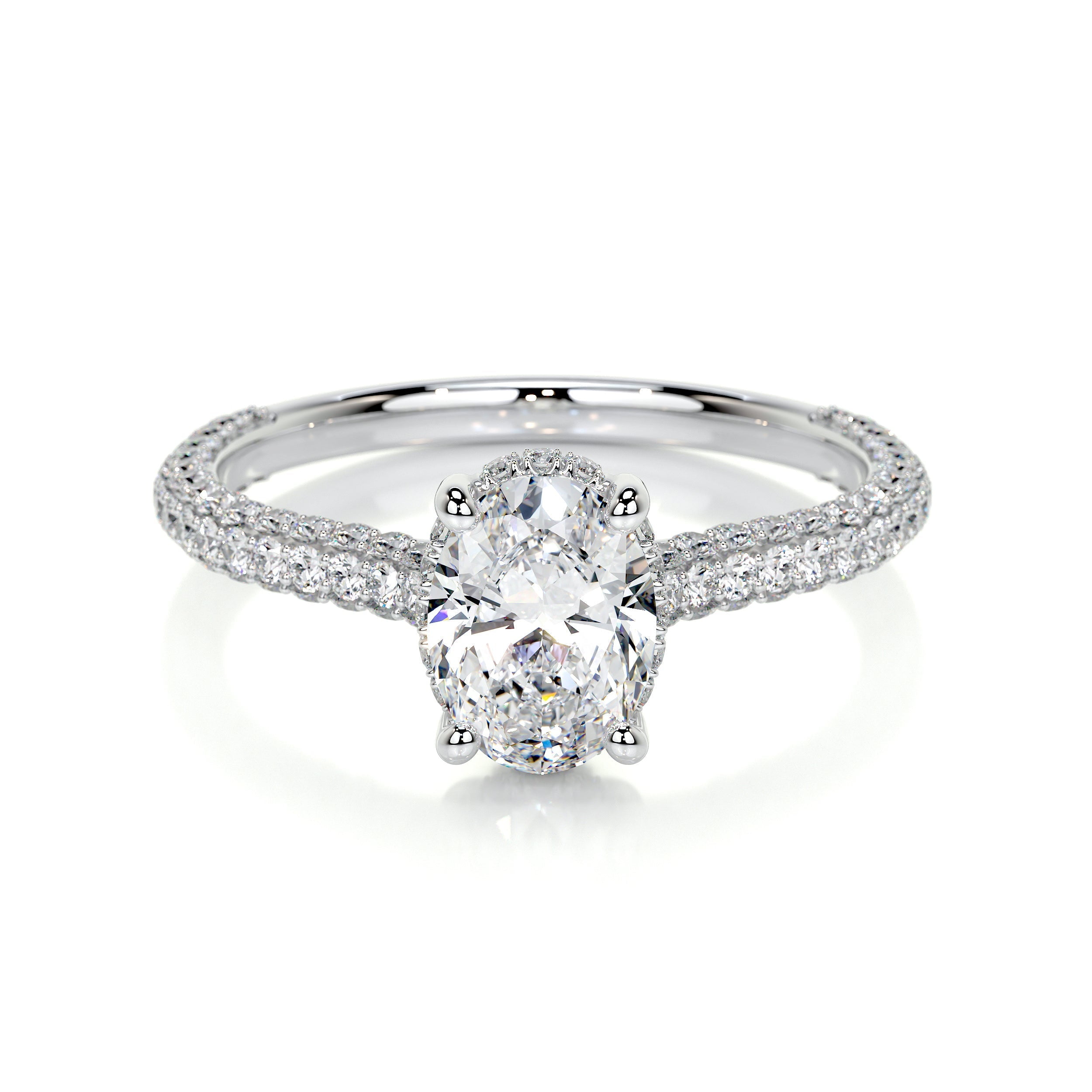 Dash Jewel 2.3 Ct Asscher Cut Diamond Solitaire Engagement Ring for Her ...