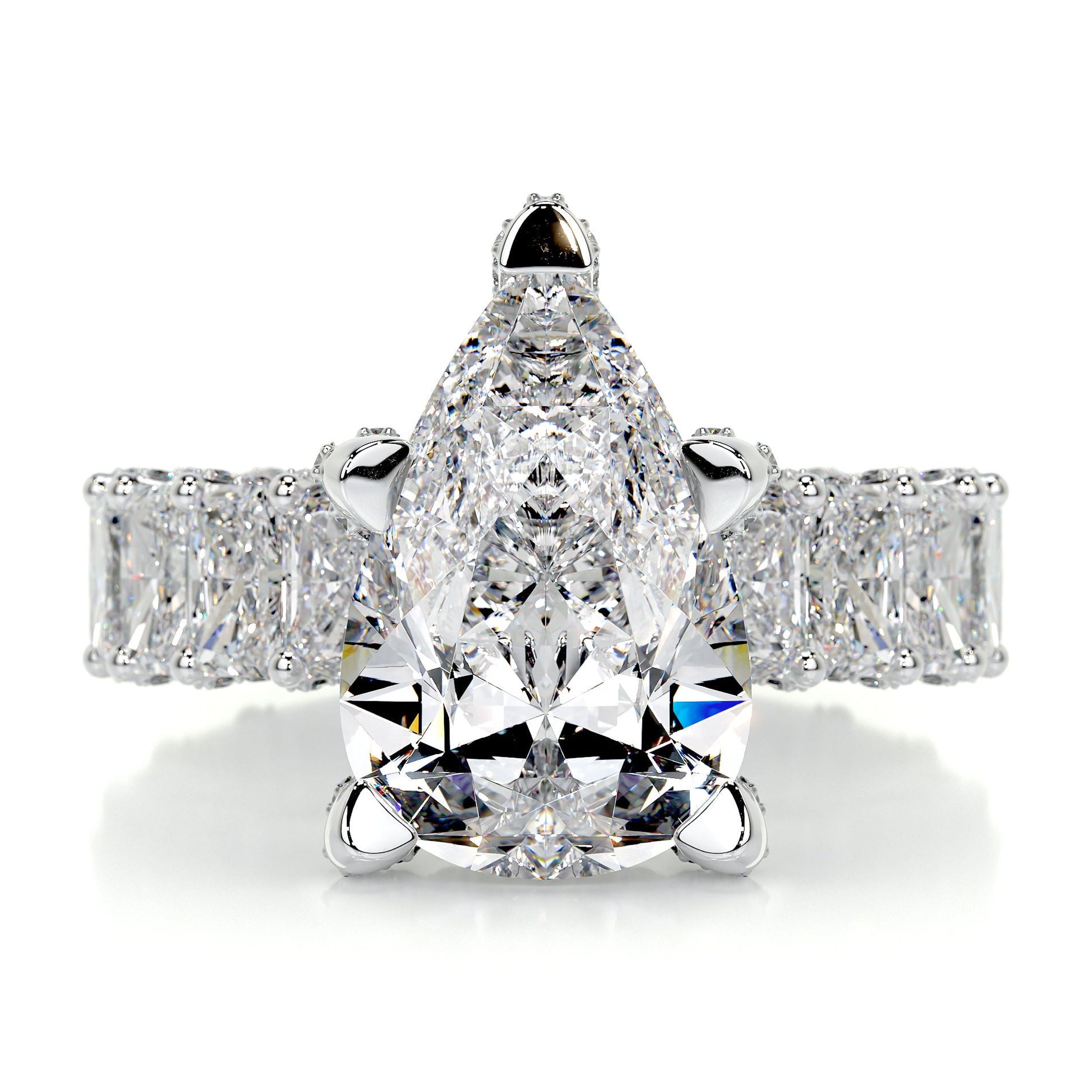 Dash Jewel Gorgeous 2.2 Ct Round Cut Lab-Created Simulated Diamond ...