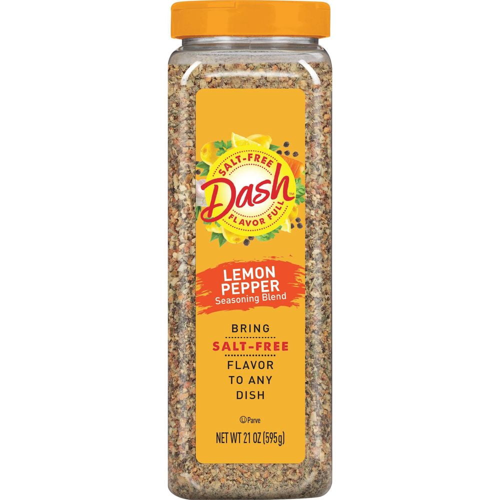 Dash Lemon Pepper Salt Free Seasoning Blend, 21 Ounce -- 6 per case ...