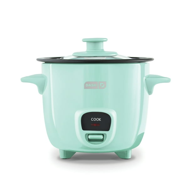 Dash Mini Rice Cooker, Aqua - Walmart Business Supplies