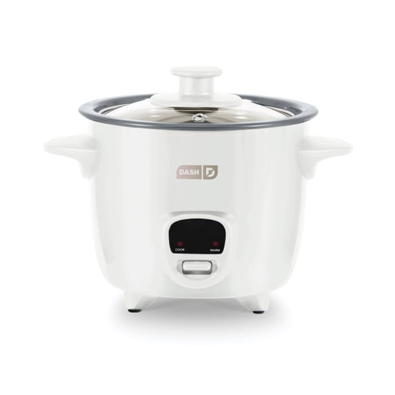 Dash Mini Rice Cooker Steamer with Removable Nonstick Pot, Keep Warm ...
