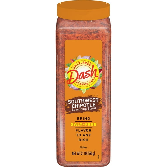Dash Salt-Free Seasoning Blend, Southwest MDA05 Chipotle, 21 Ounce ...