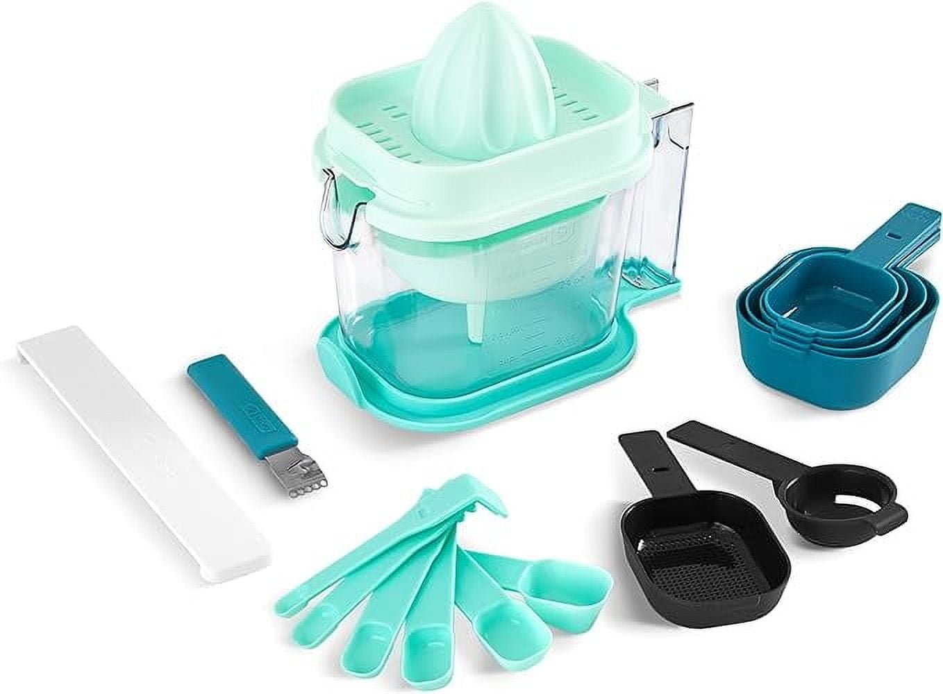 Dash SmartStore Measuring Set - Aqua - Walmart.com