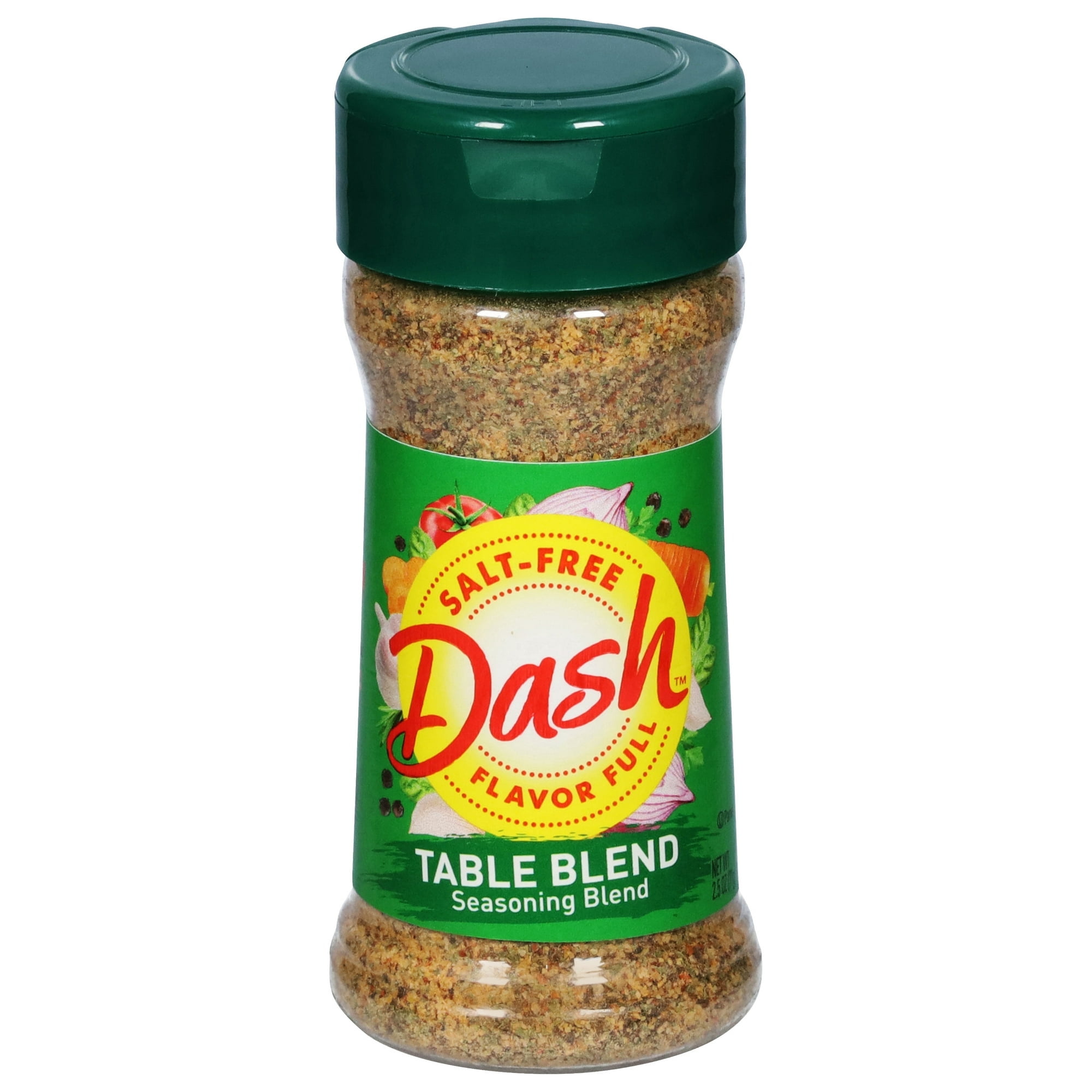 Dash Table Blend Seasoning Blend Salt Free Kosher 2.5 oz (Pack of 2) - Walmart.com