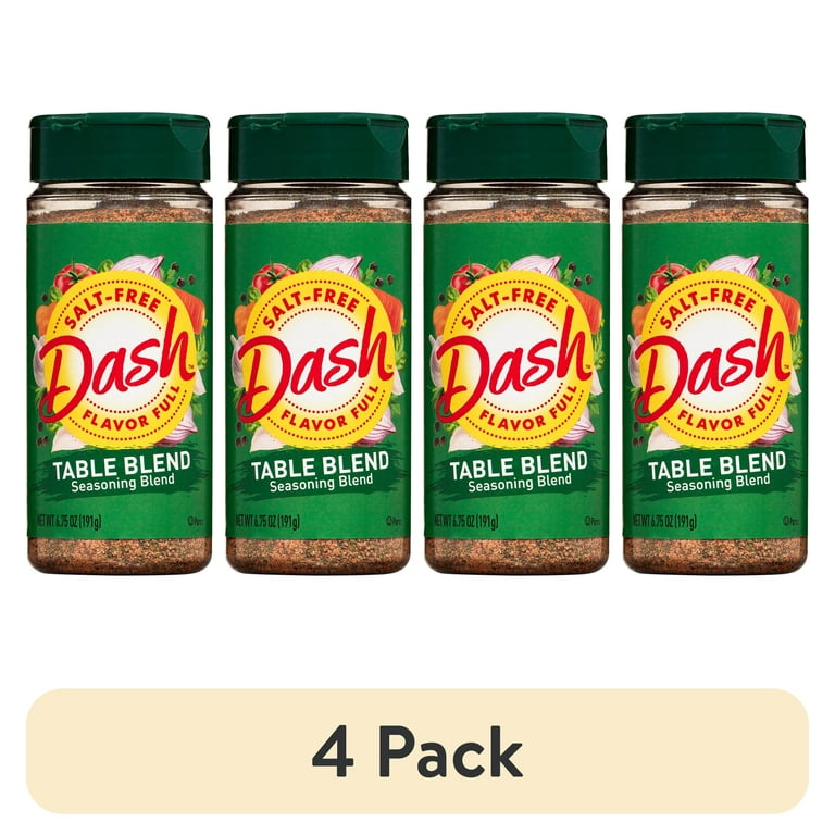 Dash Seasoning 6 Pack) Dash Table Blend Seasoning Blend, Salt Free,