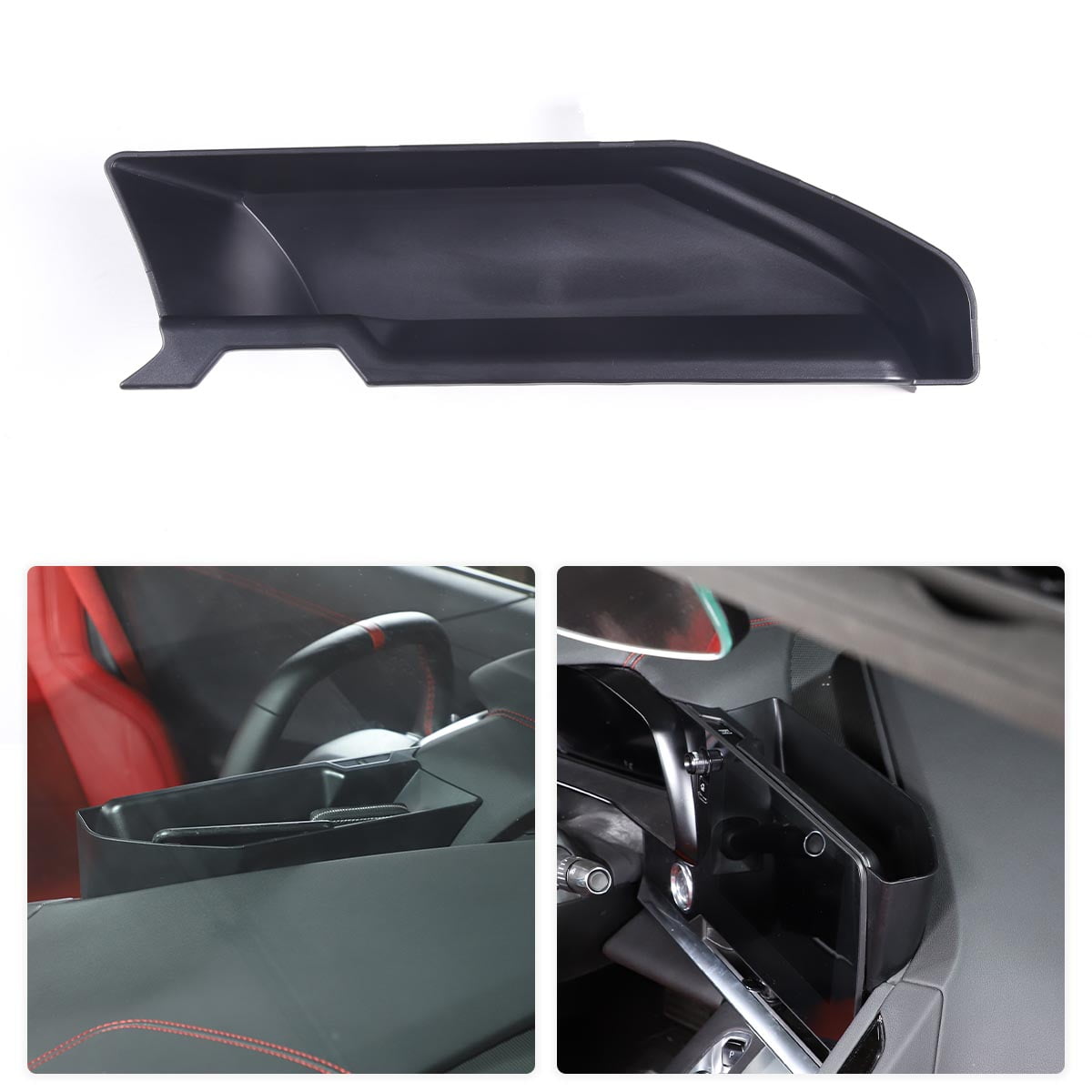 Dash Tray Center Console Dash Storage Tray Fit for Corvette C8 Stingray ...