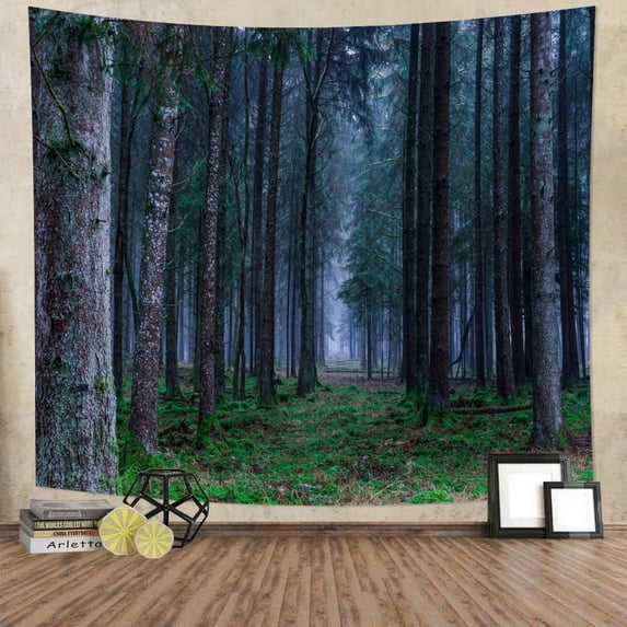 Dashan Forest Nature Tapestry Wall Hanging,Magic Scenic Landscape ...