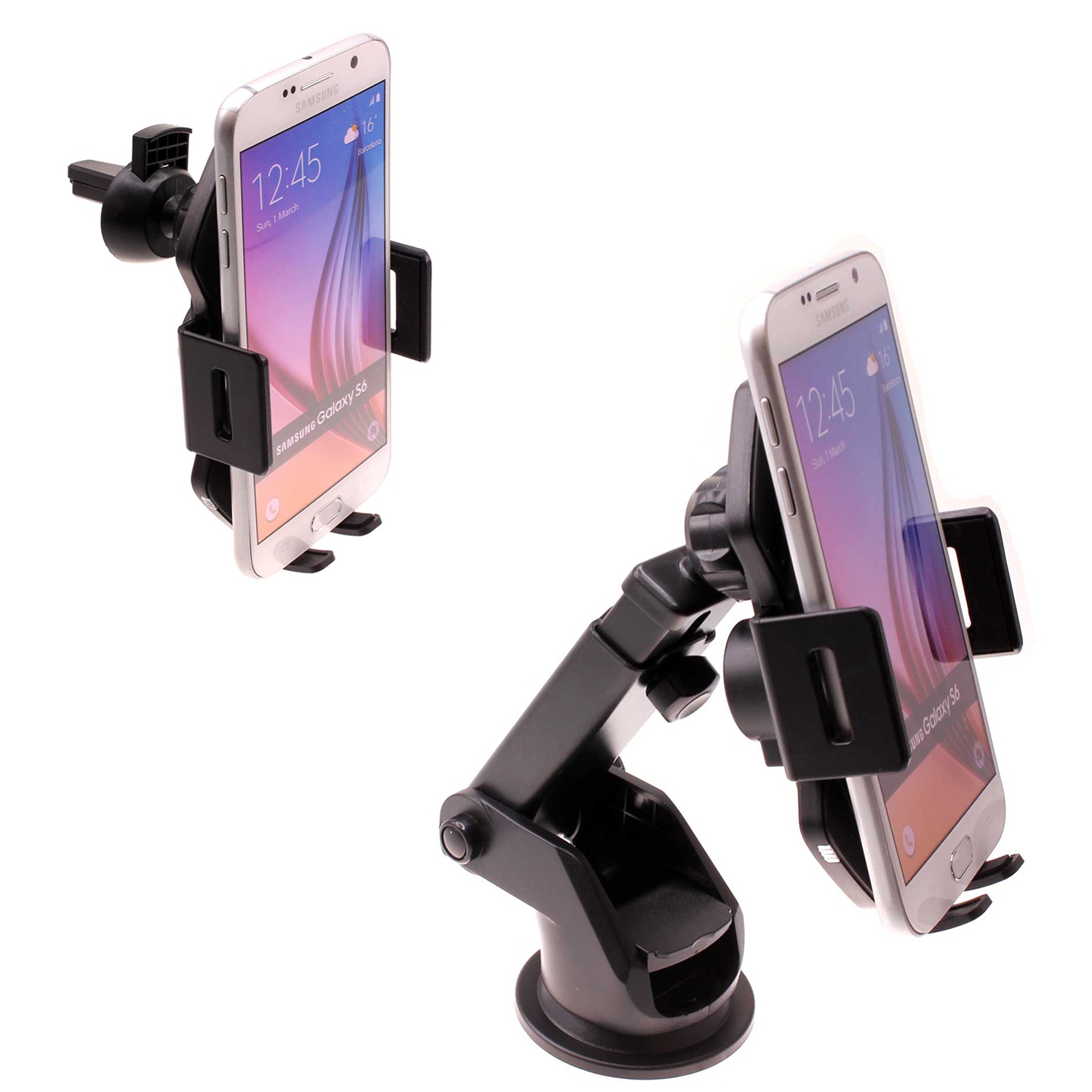 Dashboard Air Vent Car Wireless Charger Mount for Motorola Moto G ...