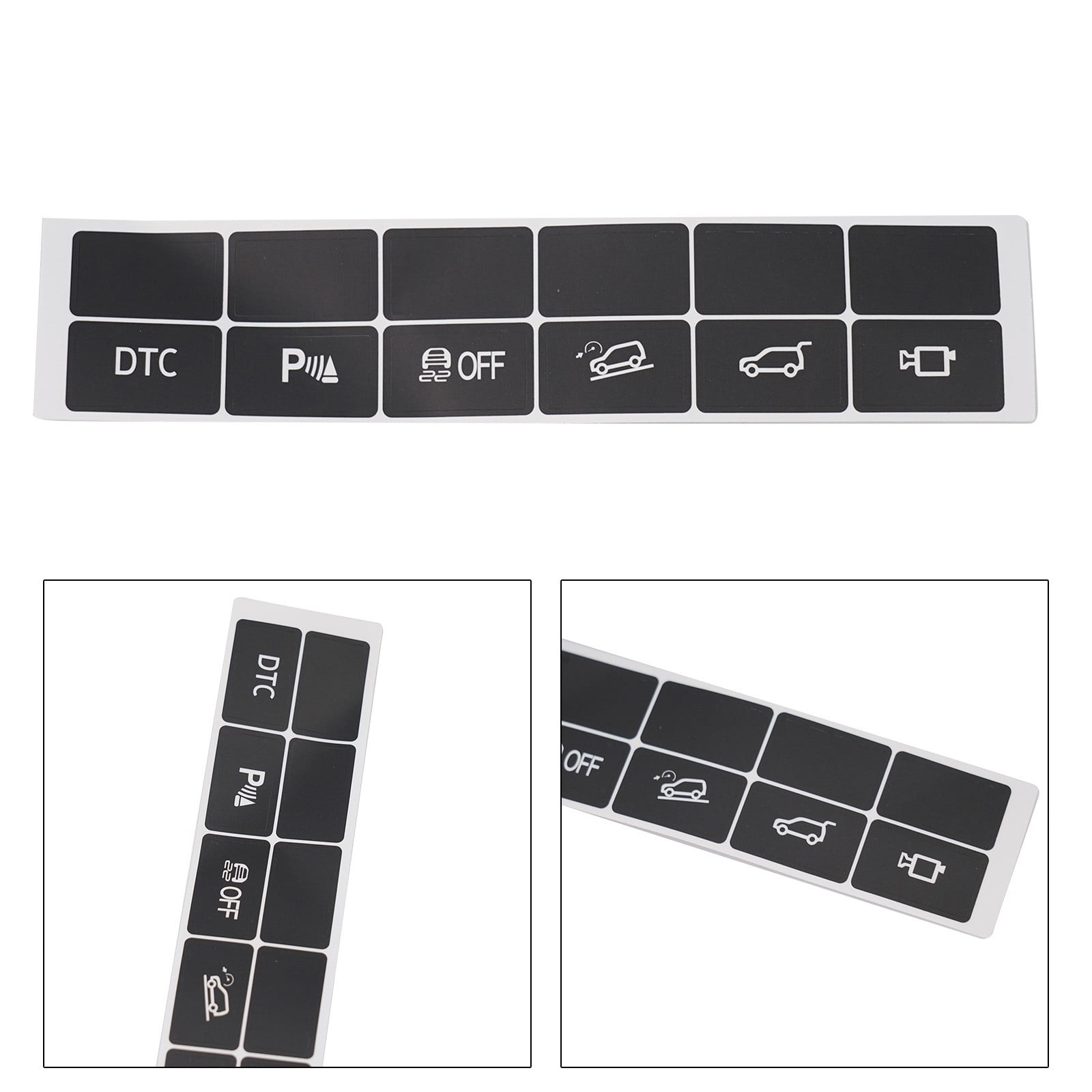 Dashboard Button Sticker DTC Traction Control System Dashboard Button ...