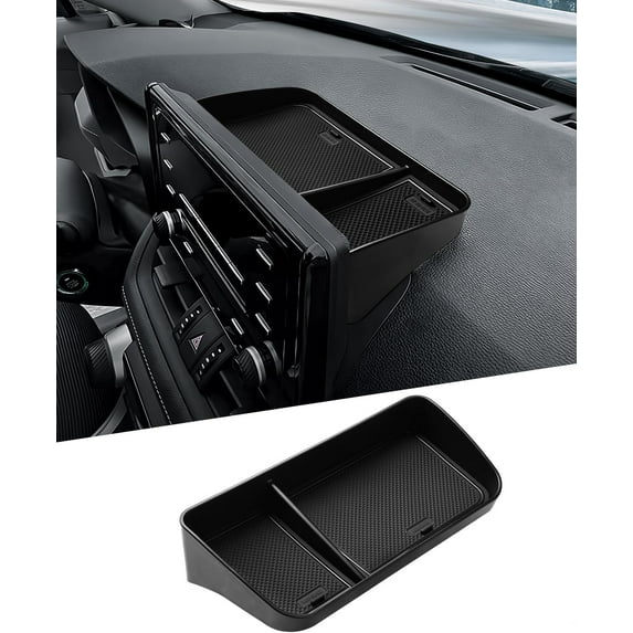 Dashboard Center Console Organizer, Behind Screen Storage Box for ...