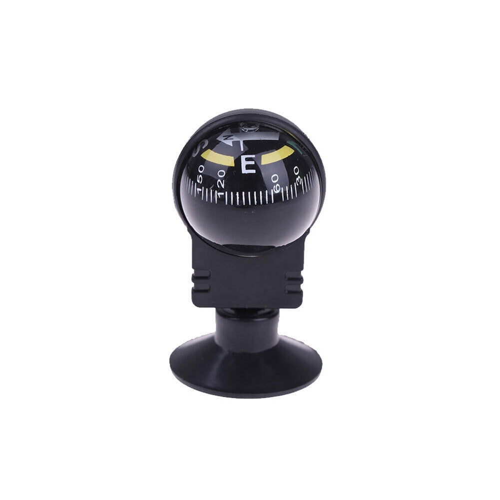 Dashboard Compass Adjustable Angle Car Suction Cup Guide Ball ...