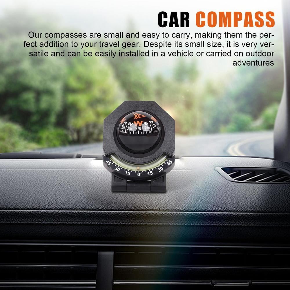 Dashboard Compass High Precision Foldable Spherical Compass With ...