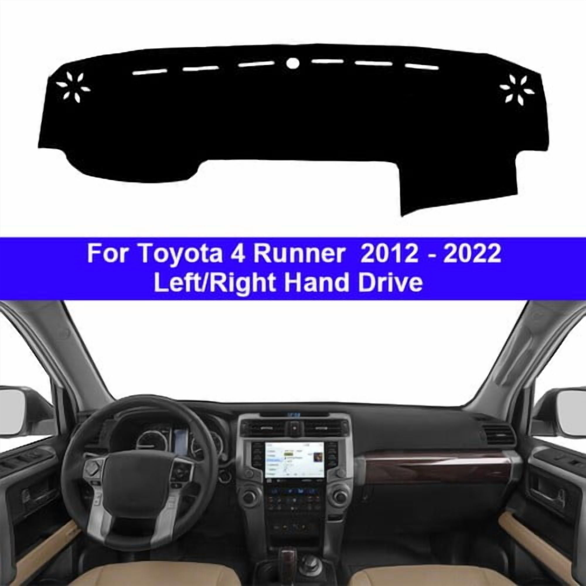 Dashboard Cover Mat Non-Slip Pad Carpet Sunshield Protector Car ...