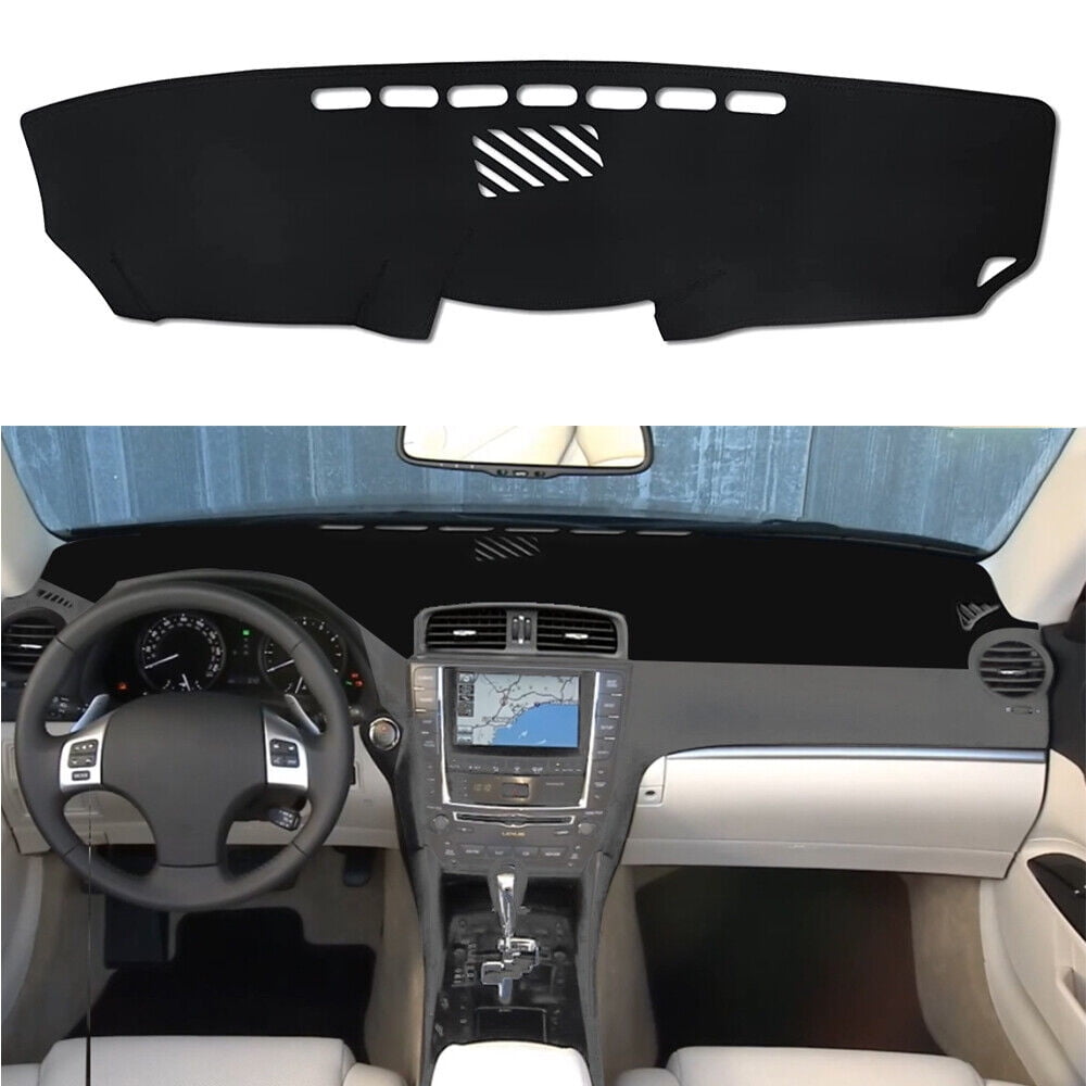 Dashboard Cover for Lexus IS250 IS350 2006-2013 Leather Dash Mat Cover ...