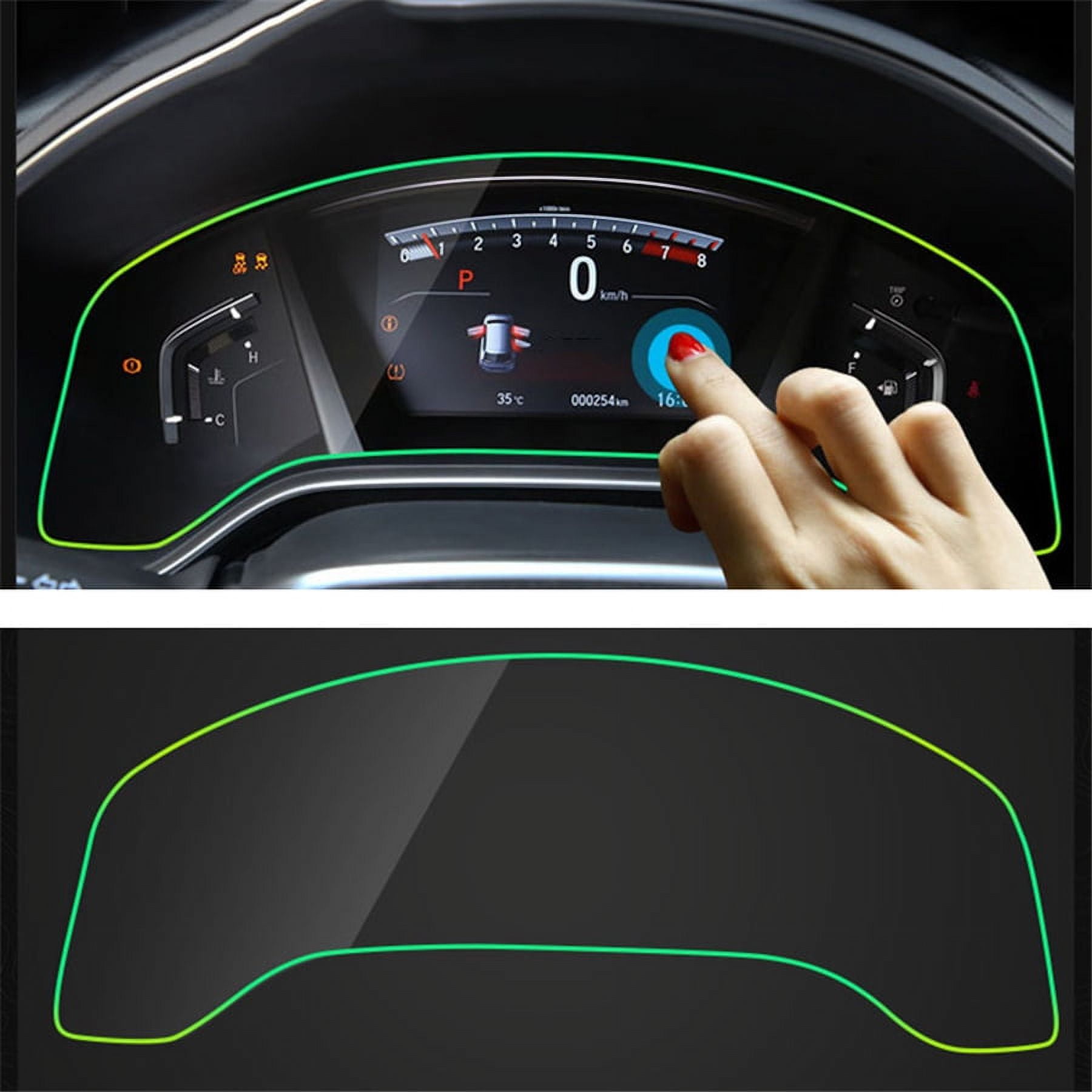 Dashboard Sticker Instrument Desk Protective For 2017-20 Honda CR-V CRV ...