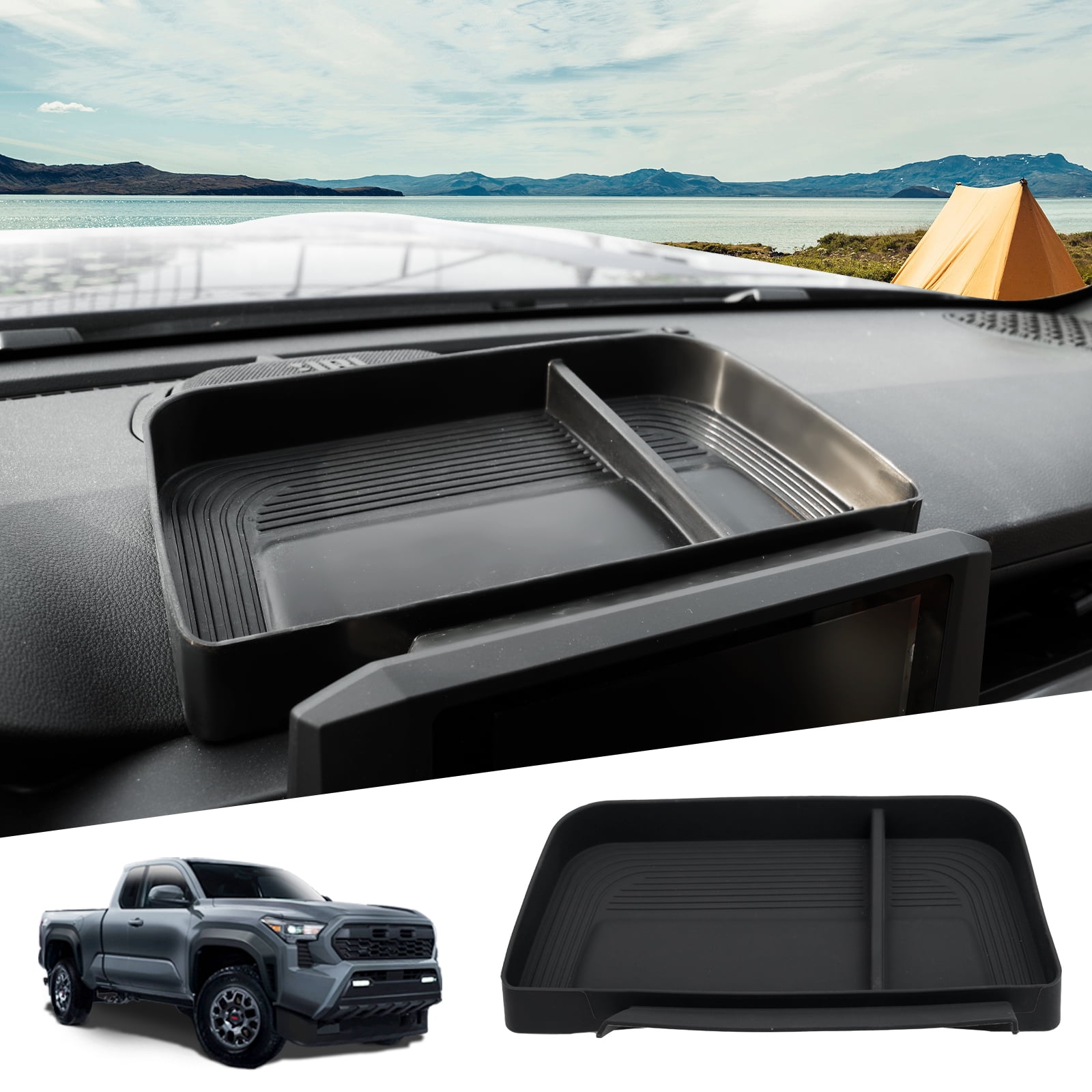 Dashboard Storage Box For 2024 2025 Toyota Tacoma 2025 Toyota 4Runner 8 ...