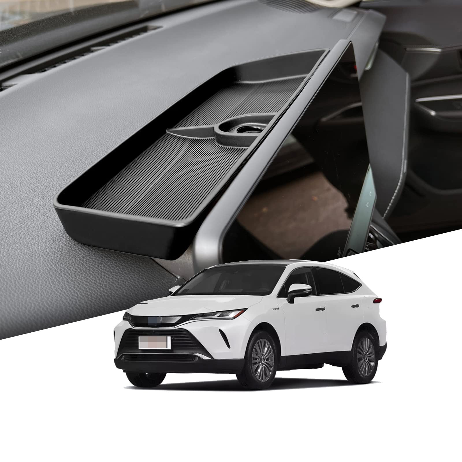Dashboard Storage Tray Compatible with Toyota RAV4 2019 ~ 2022 Car ...