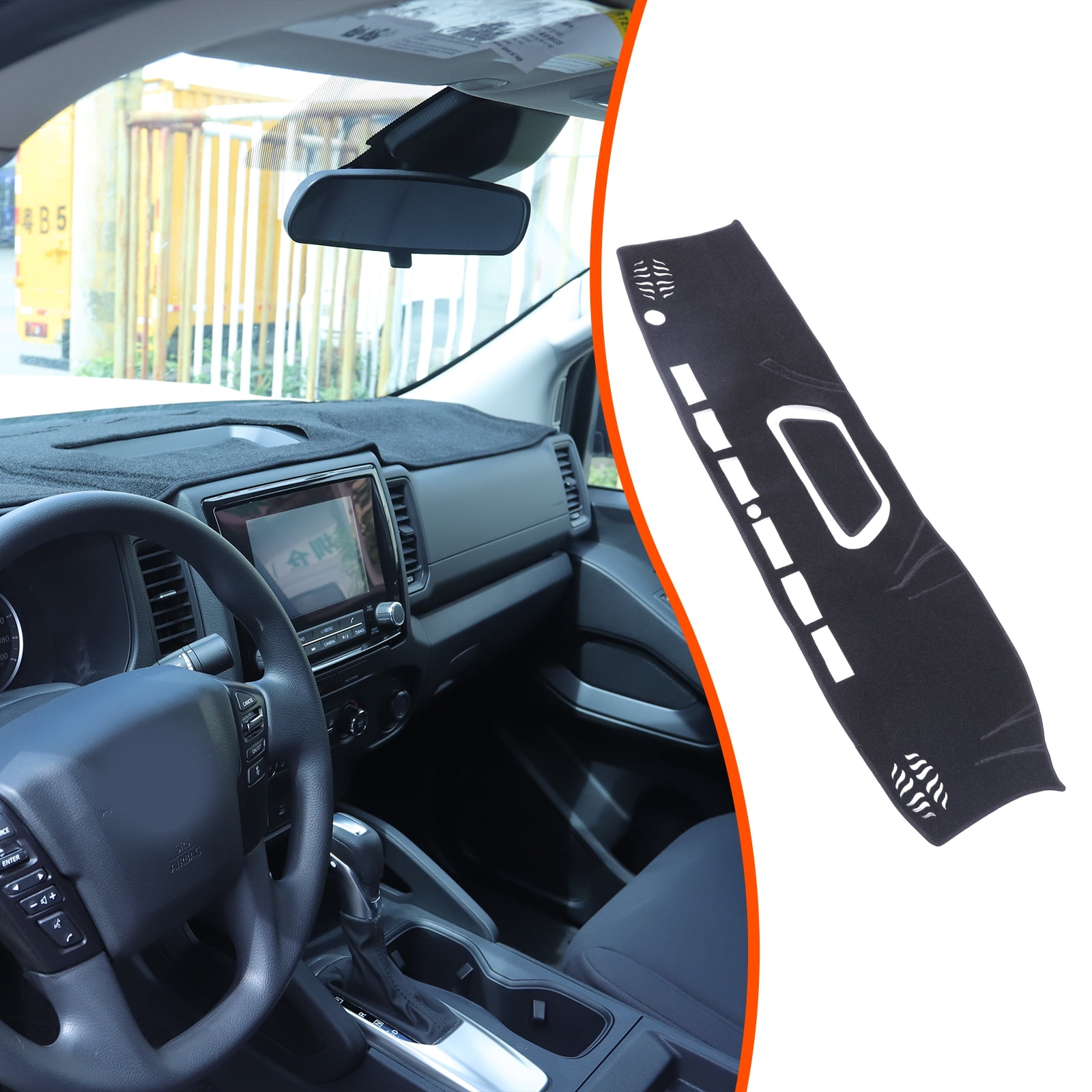 Dashboard Sun Protection Mat for Nissan Frontier 2022 2023(Left Peptide ...