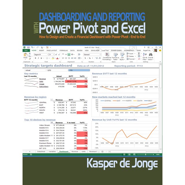 Dashboarding and Reporting with Power Pivot and Excel : How to Design ...