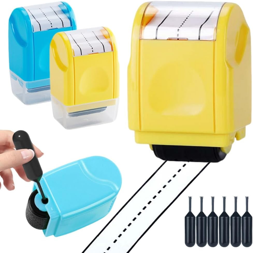 Dashed Handwriting Lines Practice Roller Stamp, 2024 New Teacher Stamps ...