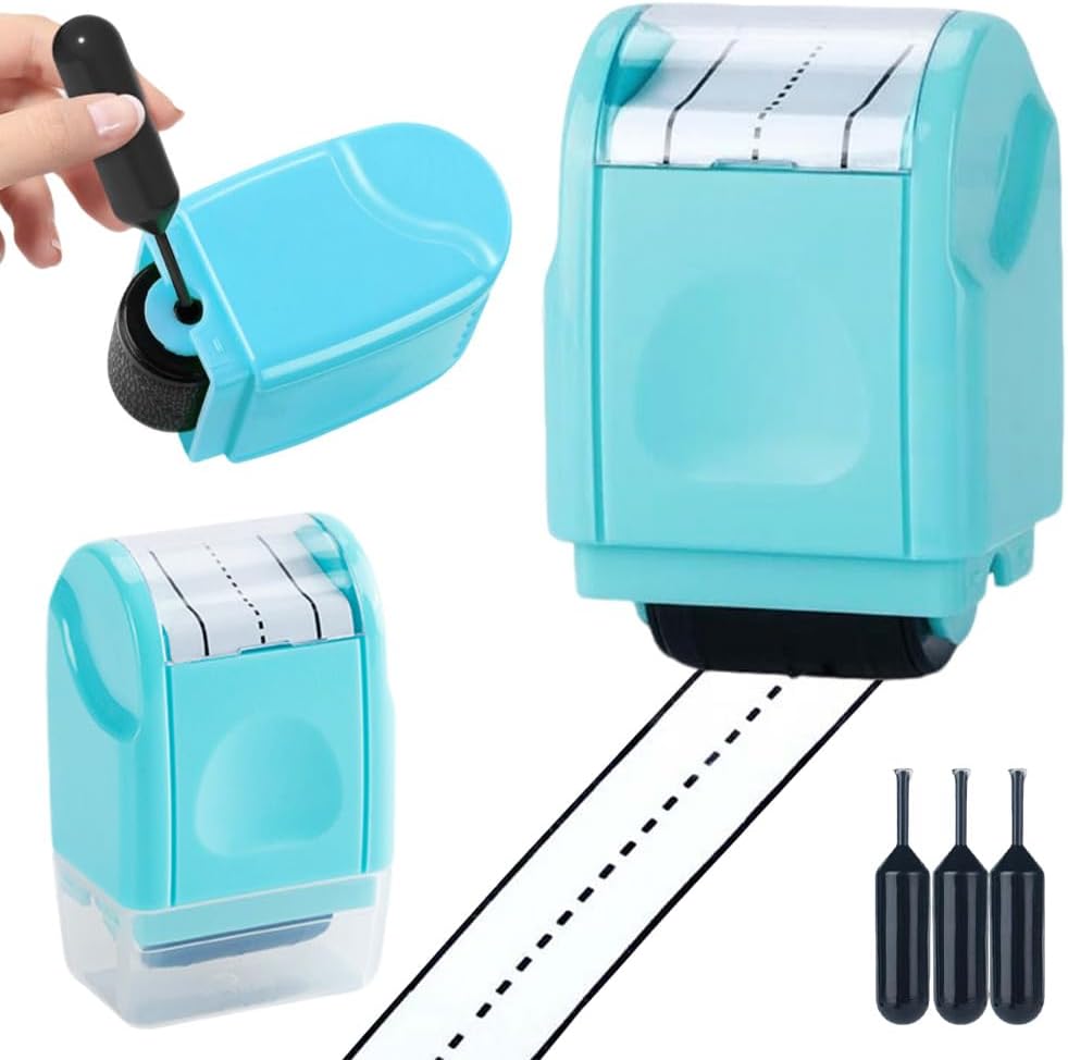 Dashed Handwriting Lines Practice Roller Stamp, 2024 New Teacher Stamps ...