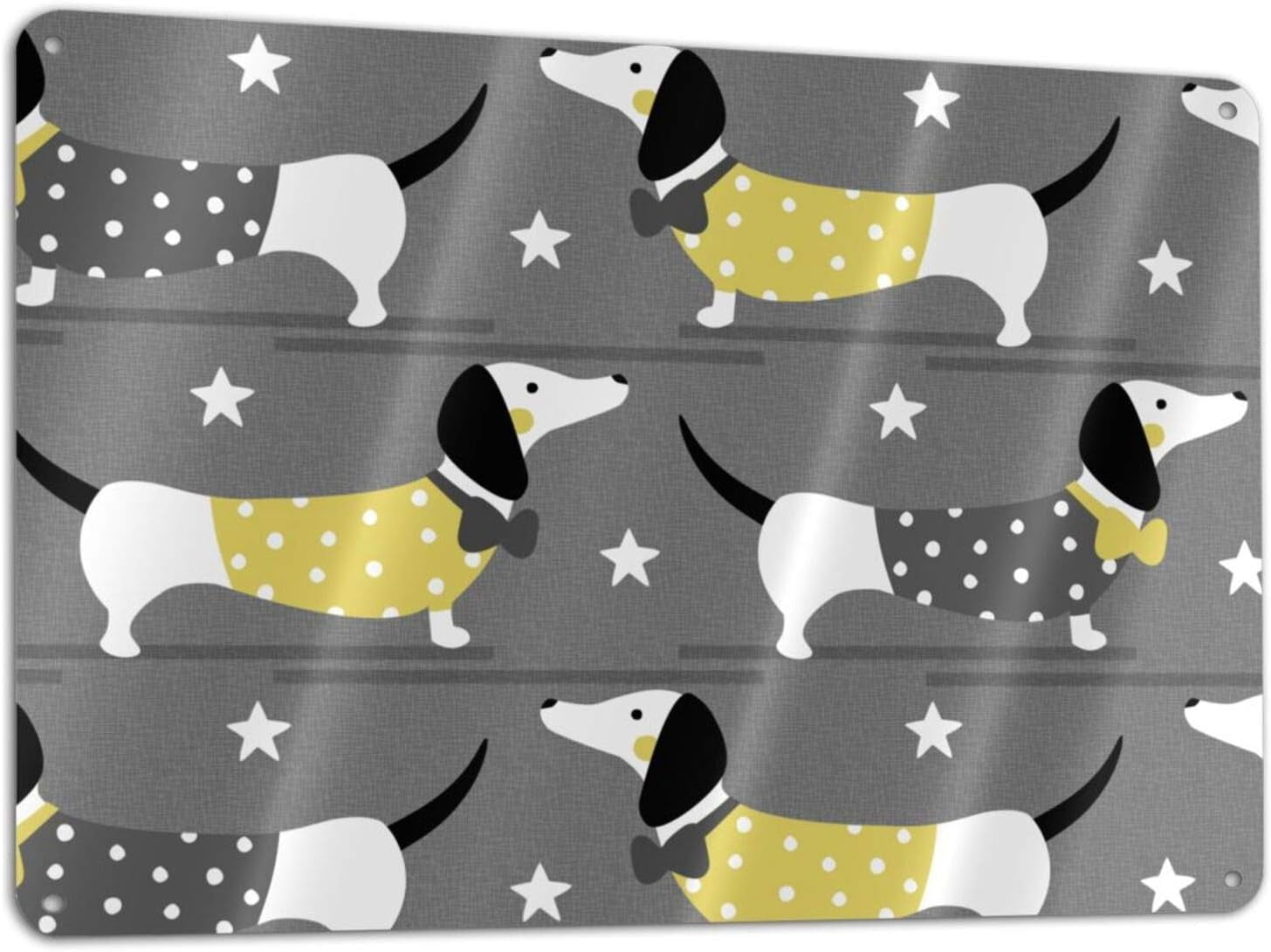 Dashing Dachshunds Tin Signs Wall Decor for Bars,Restaurants,Cafes Pubs ...