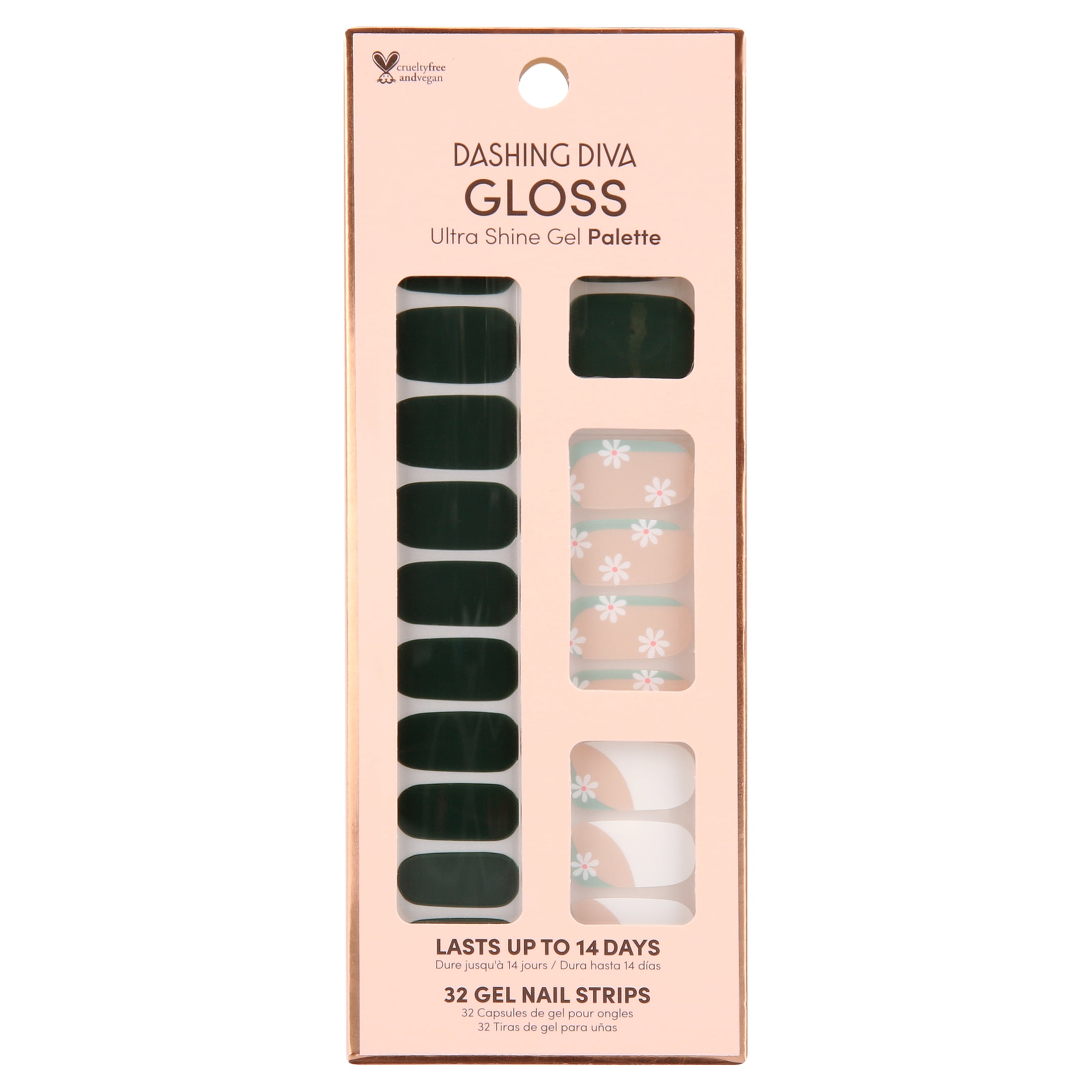 Dashing Diva GLOSS Ultra Shine Gel Palette, Ivy Twist, 32ct, Nail Art ...