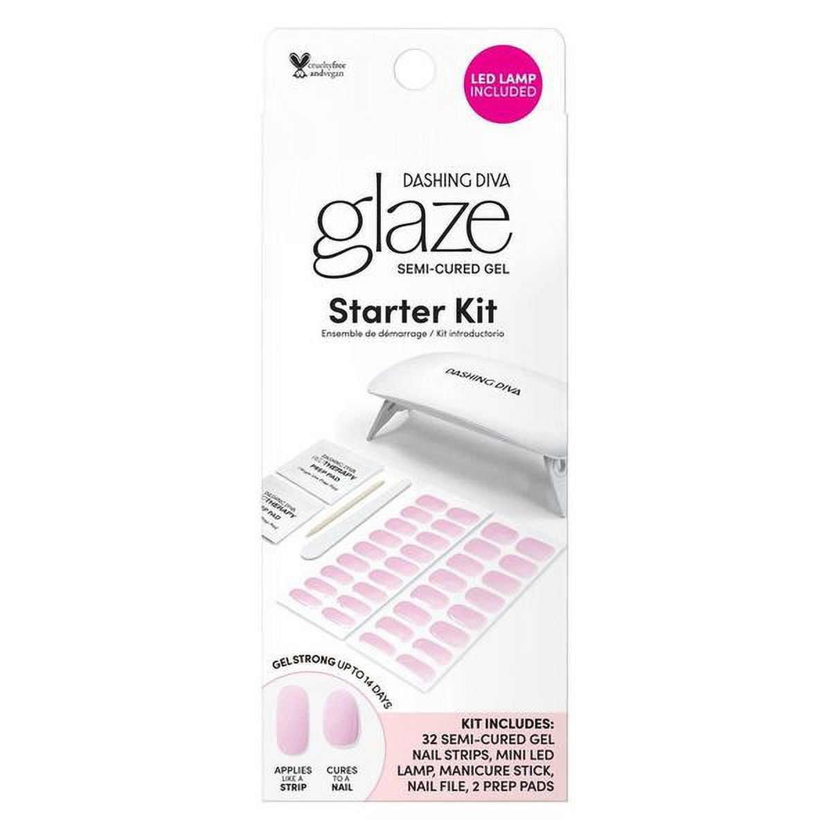 Dashing Diva Glaze Starter Nail Art Kit - Walmart.com