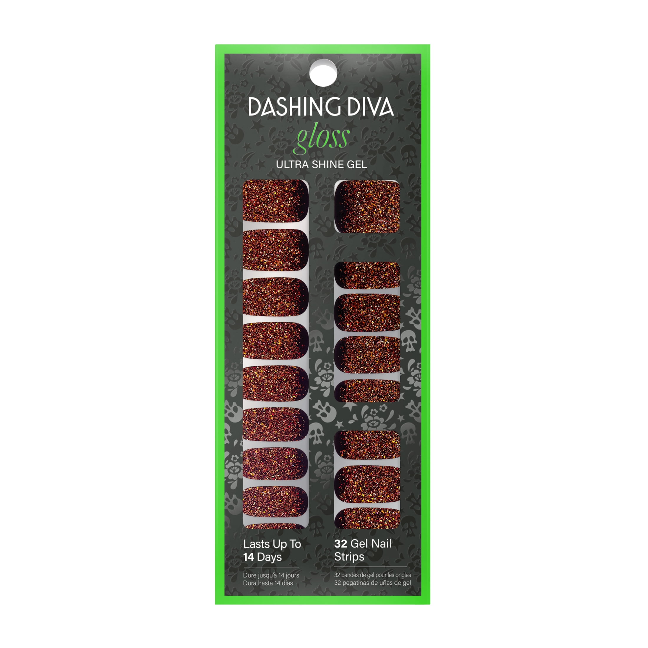Dashing Diva Gloss Ultra Shine Gel Nail Stickers Palette, Halloween ...
