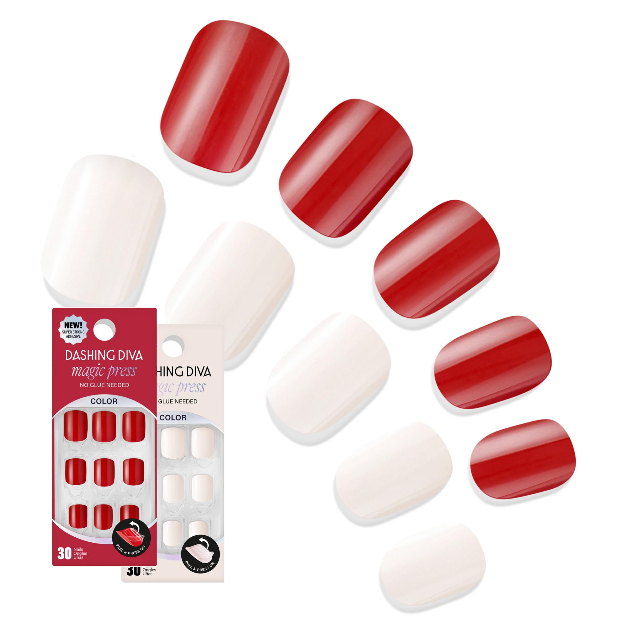 Dashing Diva Magic Press TMA2 Nail Bundle - White Chocolate Cherries ...