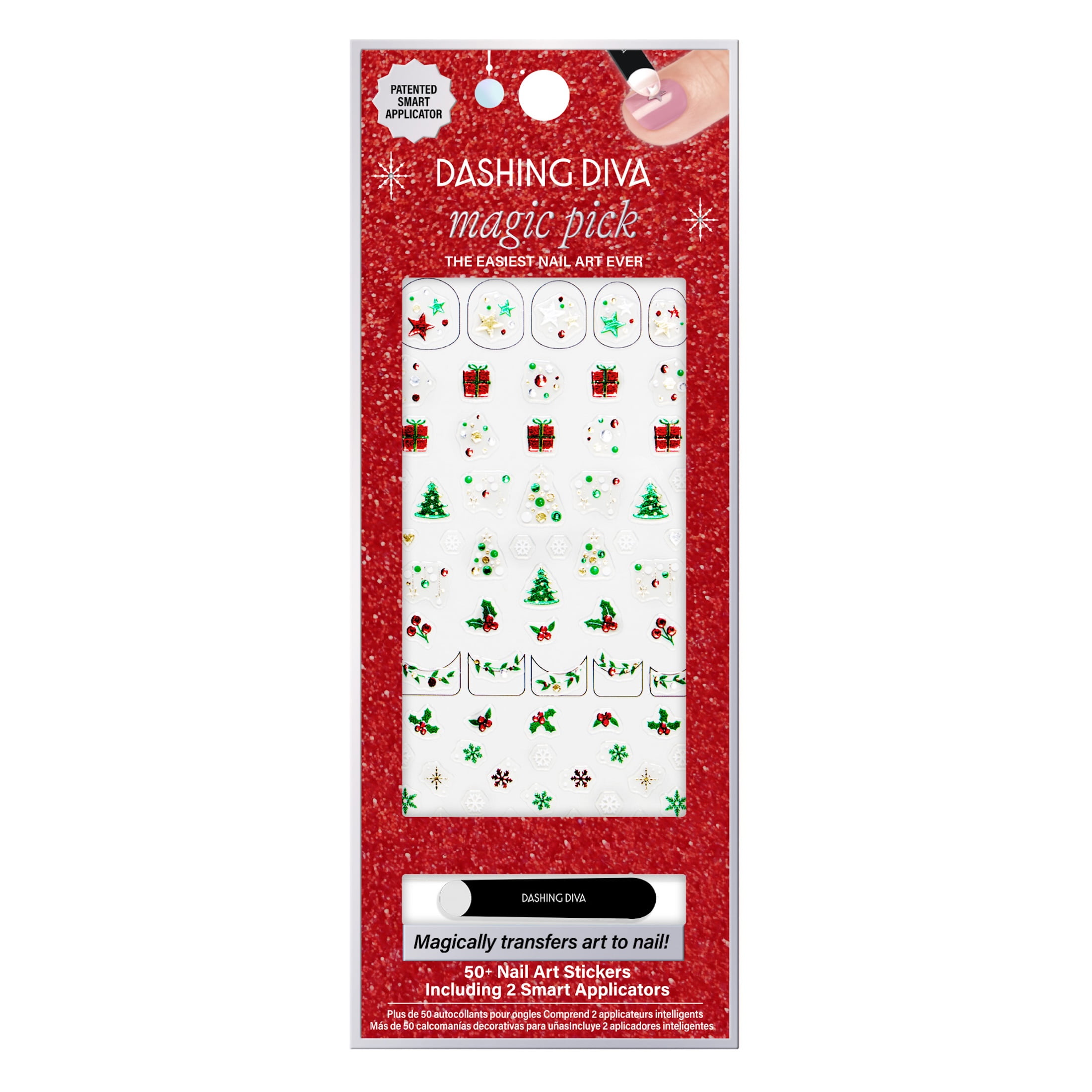 Dashing Diva Magic Pick Nail Art Stickers, Under the Tree - Walmart.com