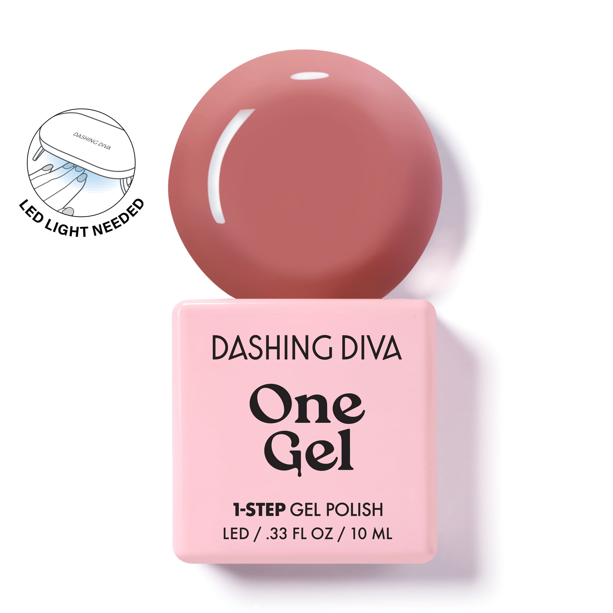 Dashing Diva ONE GEL COLOR, Gel Nail Polish, Merit, 1 10ml / 0.33 oz ...