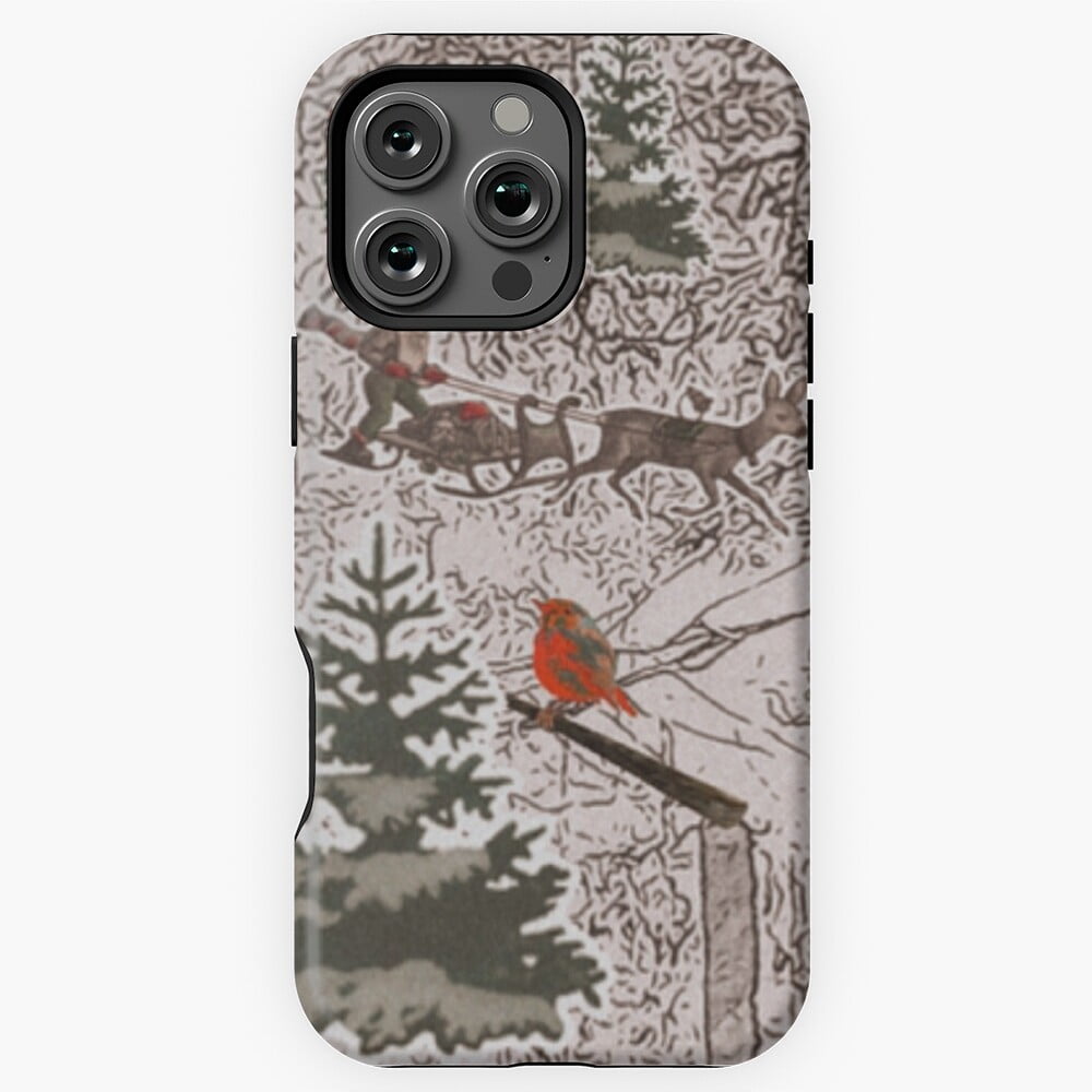 Dashing Through The Snow Xmas Phone Case for iPhone 11 12 13 14 15 16 ...