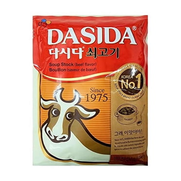 CJ Dasida No.1 Korean Soup Stock Beef Flavor Bouillon Base, 500g ...