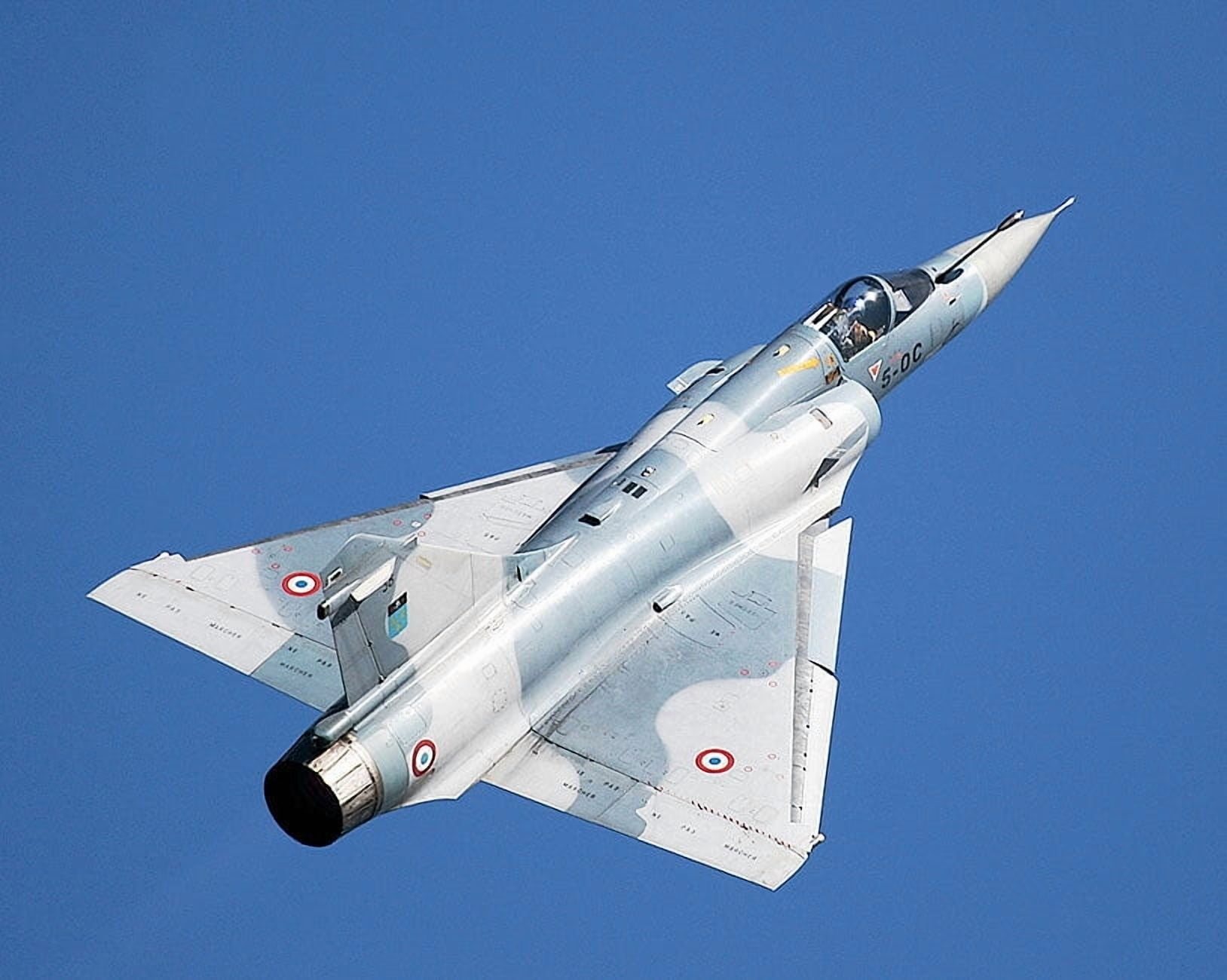 Dassault Mirage 2000 Aircraft Style -1 - 20x30 Inch Laminated Aviation ...