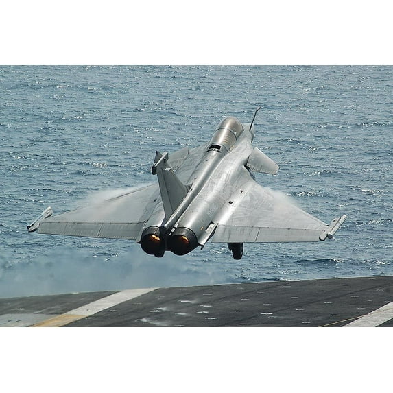 Dassault Rafale French Fighter Aircraft Takeoff Style - A - 24x36 Inch ...