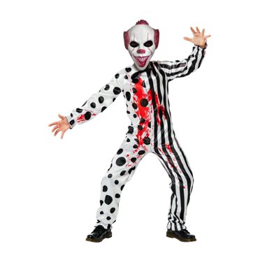 Carver the Killer Clown Adult Halloween Costume - Walmart.com