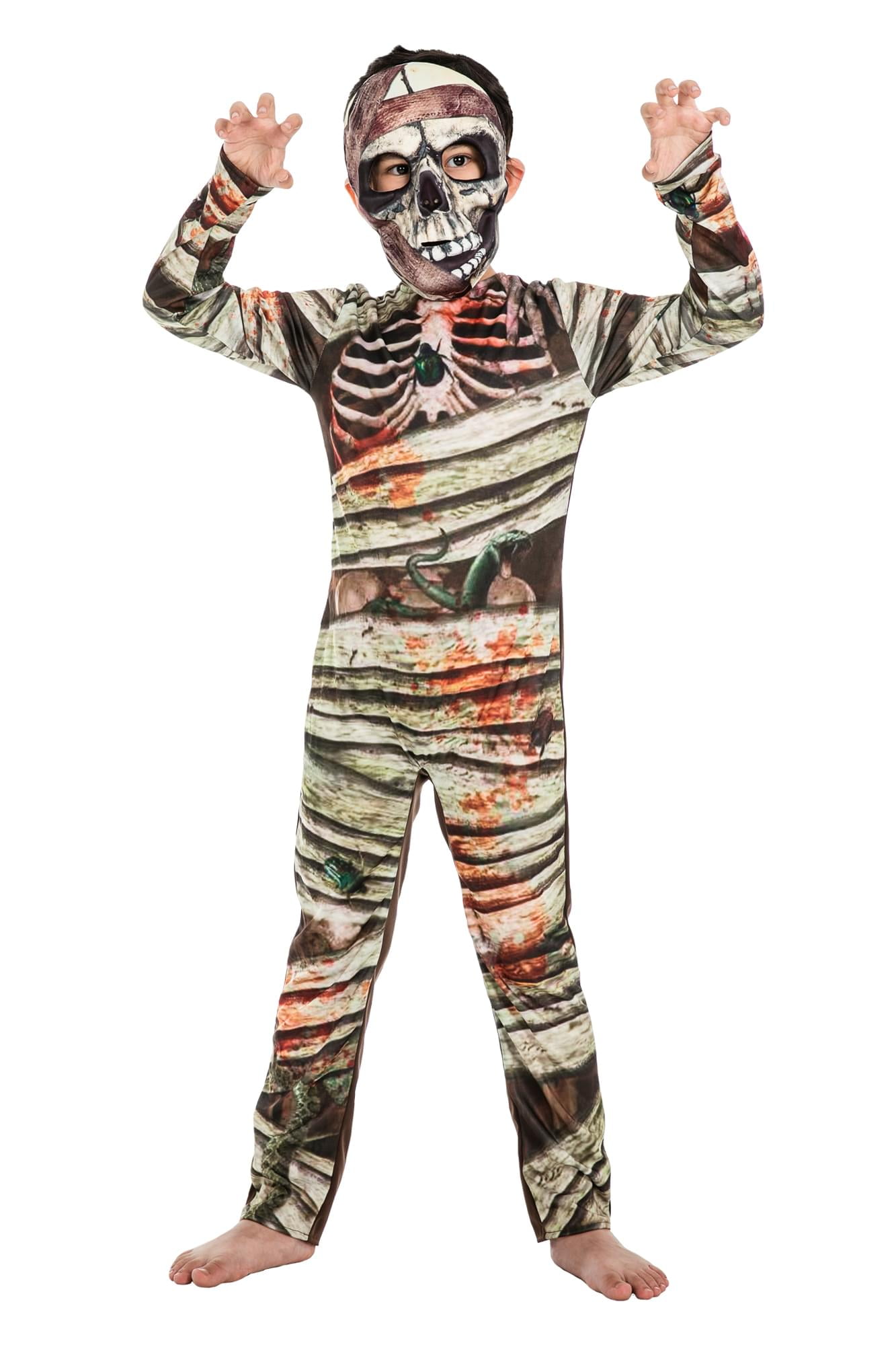 Dassyn Creations Mummy Child Costume | Size 3/5 Unisex - Walmart.com